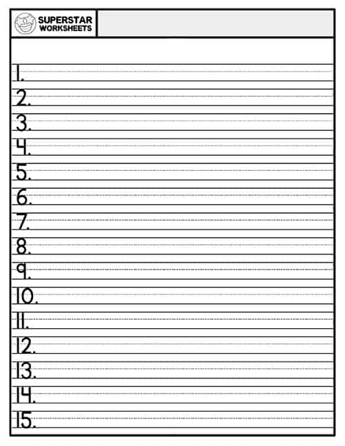 Free Spelling Worksheets Superstar Worksheets