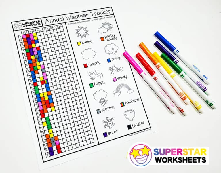 Weather Printables - Superstar Worksheets