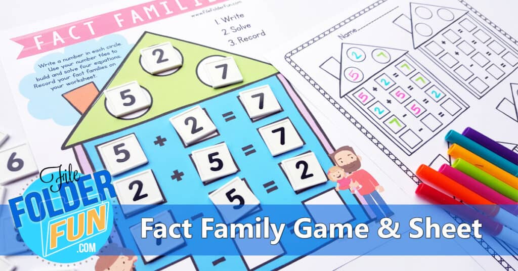 Fact Family Worksheets Superstar Worksheets Fact Family Worksheets Superstar Worksheets
