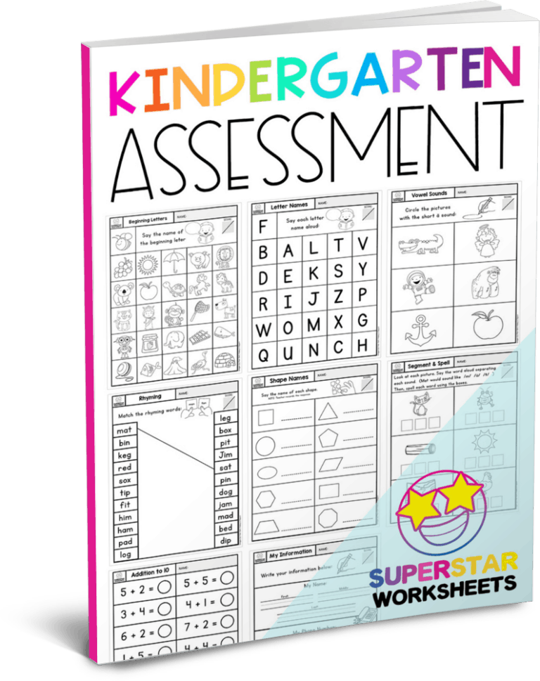 End Of Kindergarten Checklist End Of Kindergarten Checklist