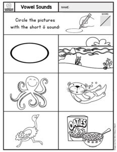 Vowel Sounds Worksheets - Superstar Worksheets