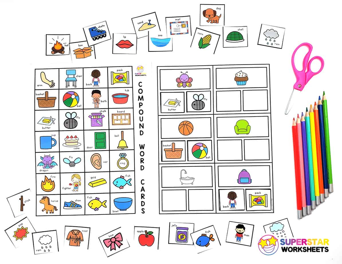 Compound Words Worksheet - Superstar Worksheets