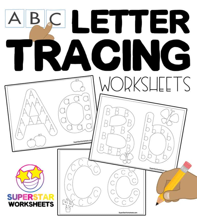 Tracing Worksheets - Superstar Worksheets