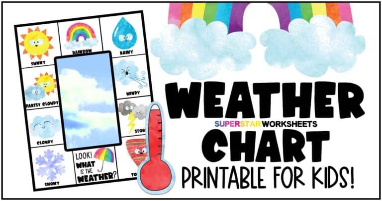 Weather Printables - Superstar Worksheets