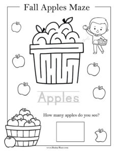 Fall & Thanksgiving Mazes - Superstar Worksheets