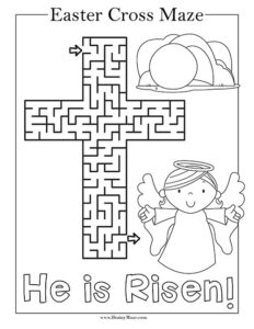 Easter Mazes - Superstar Worksheets