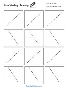 Pre-Writing Worksheets - Superstar Worksheets