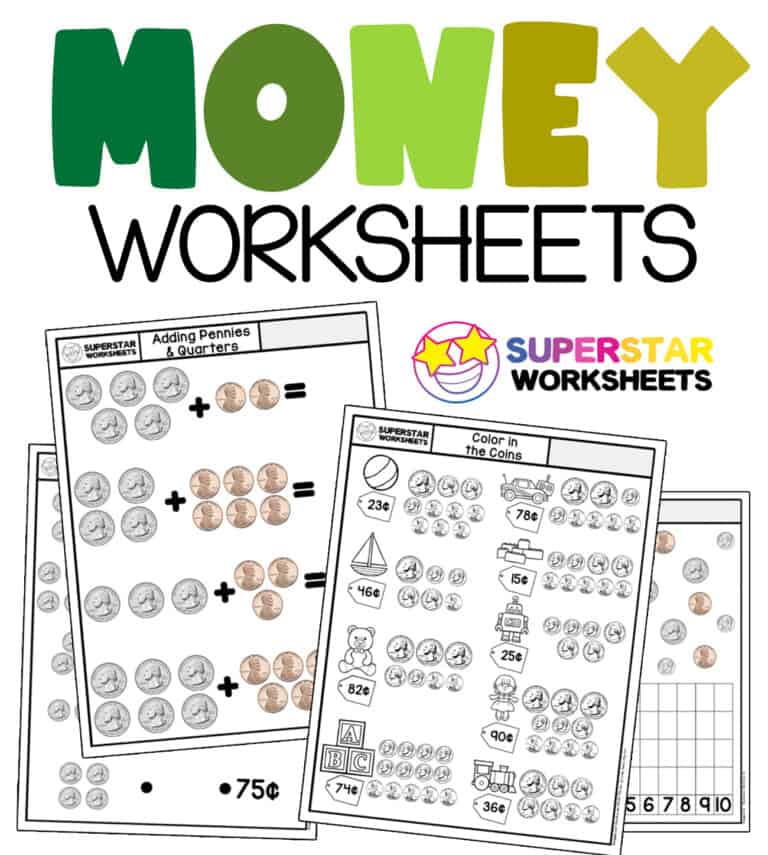 Kindergarten Math Worksheets - Superstar Worksheets