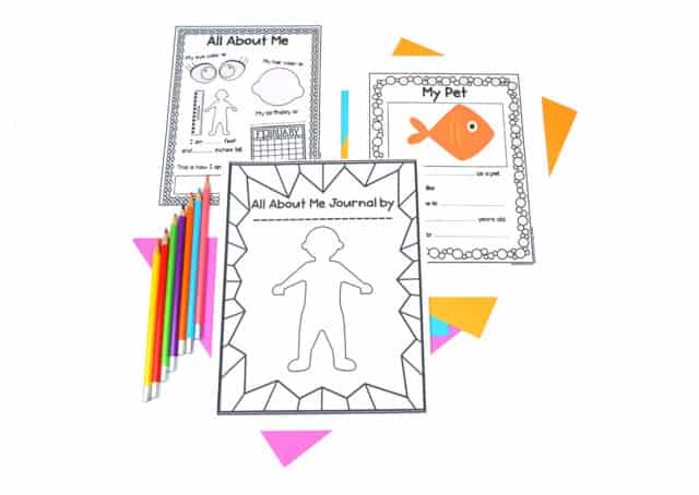 All About Me Preschool Worksheets - Superstar Worksheets