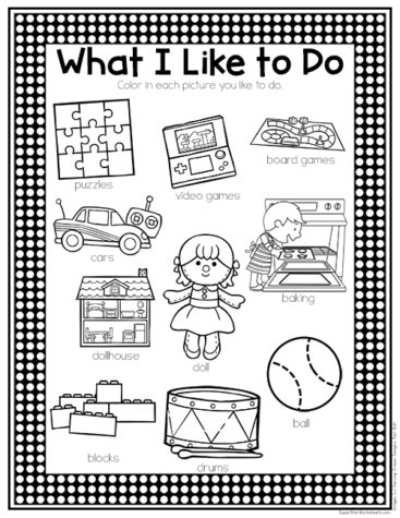 All About Me Preschool Worksheets - Superstar Worksheets
