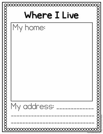 All About Me Preschool Worksheets - Superstar Worksheets