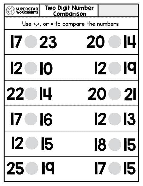Comparing Numbers Up To 20 Part 1 Primarylearning Org Browse 