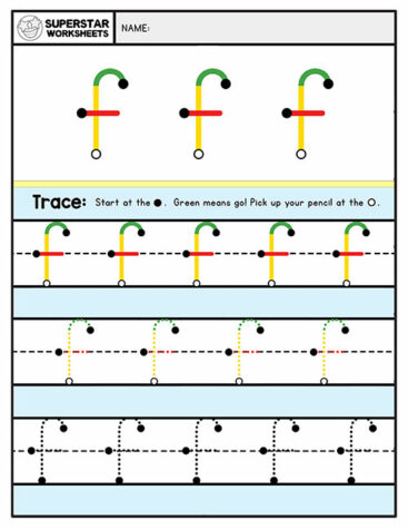 Alphabet Writing Worksheets Lowercase - Superstar Worksheets