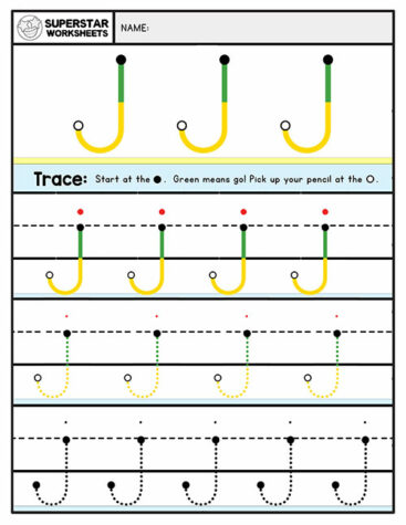 Alphabet Writing Worksheets Lowercase - Superstar Worksheets