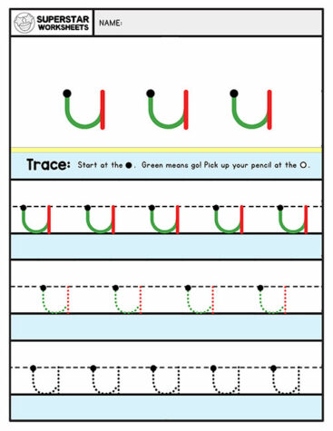 Alphabet Writing Worksheets Lowercase - Superstar Worksheets