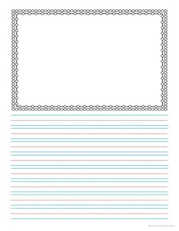 Handwriting Paper - Superstar Worksheets