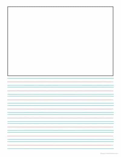 Handwriting Paper - Superstar Worksheets