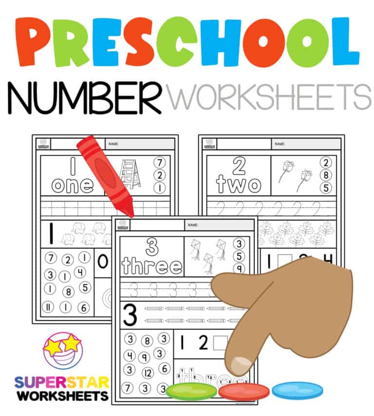 Number Worksheets - Superstar Worksheets