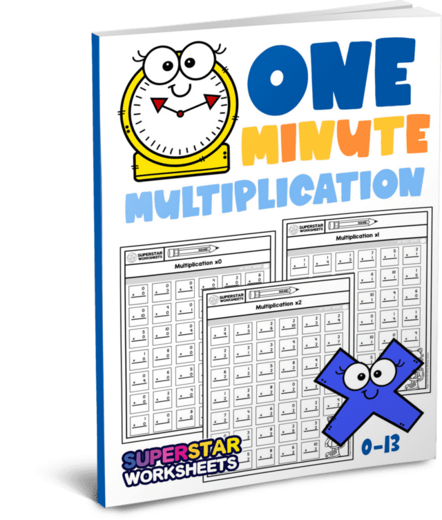 Multiplication Drills - Superstar Worksheets