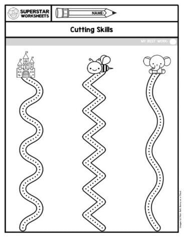 Preschool Worksheets - Superstar Worksheets