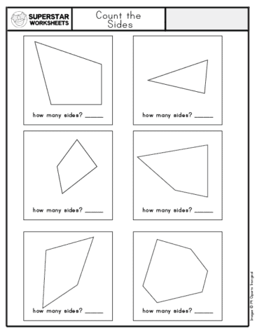 Preschool Shapes Worksheets - Superstar Worksheets
