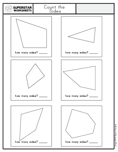 Preschool Shapes Worksheets - Superstar Worksheets