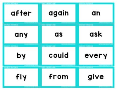 Sight Word Games - Superstar Worksheets