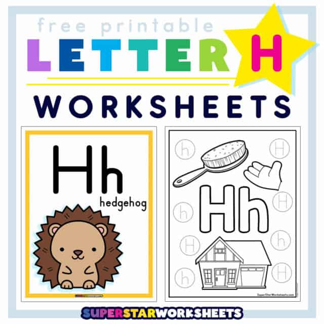 Alphabet Worksheets - Superstar Worksheets