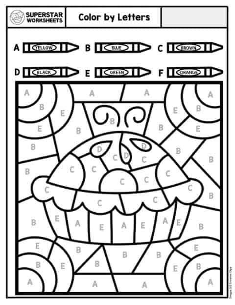 Thanksgiving Color By Number - Superstar Worksheets