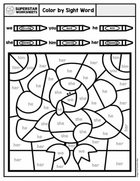 Thanksgiving Color By Number - Superstar Worksheets