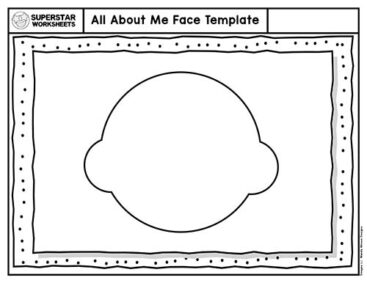 All About Me Template - Superstar Worksheets