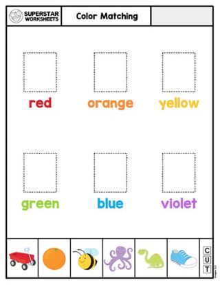 Coloring Worksheets for Preschool - Superstar Worksheets