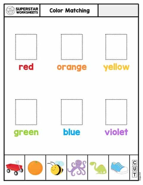 Coloring Worksheets for Preschool - Superstar Worksheets