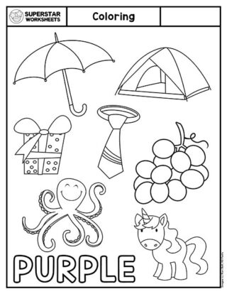 Coloring Worksheets for Preschool (Free Printables) - Superstar Worksheets
