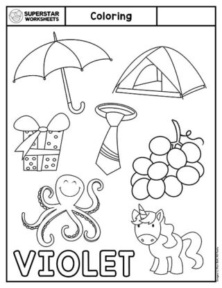 Coloring Worksheets for Preschool (Free Printables) - Superstar Worksheets