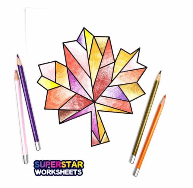 Fall Leaf Coloring Pages (Free Printables) - Superstar Worksheets