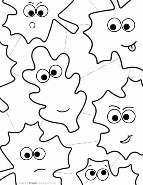 Fall Leaf Coloring Pages (Free Printables) - Superstar Worksheets