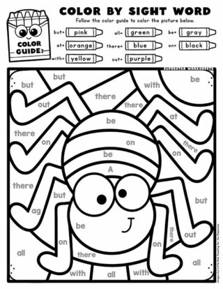 Halloween Color by Number - Superstar Worksheets