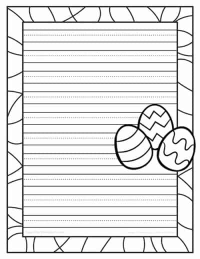 Kindergarten Writing Paper - Superstar Worksheets