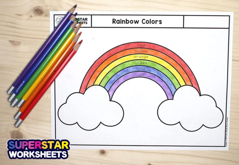 Coloring Worksheets for Preschool (Free Printables) - Superstar Worksheets