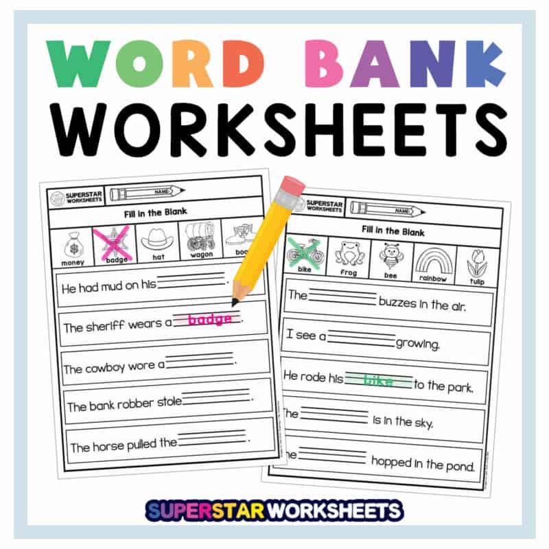 Kindergarten Writing Worksheets - Superstar Worksheets