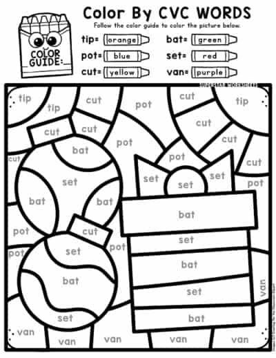 Christmas Color By Number - Superstar Worksheets