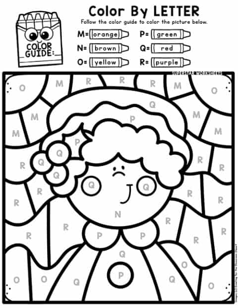 Christmas Color By Number - Superstar Worksheets