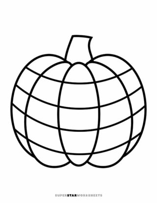 Pumpkin Coloring Pages (Free Printables) - Superstar Worksheets