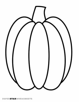 Pumpkin Coloring Pages (Free Printables) - Superstar Worksheets