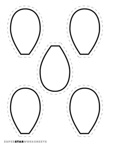 Turkey Templates (Free Printables) - Superstar Worksheets