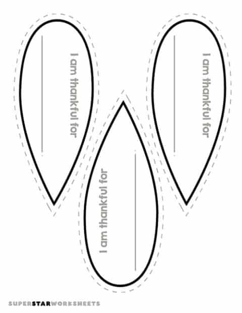 Turkey Templates - Superstar Worksheets