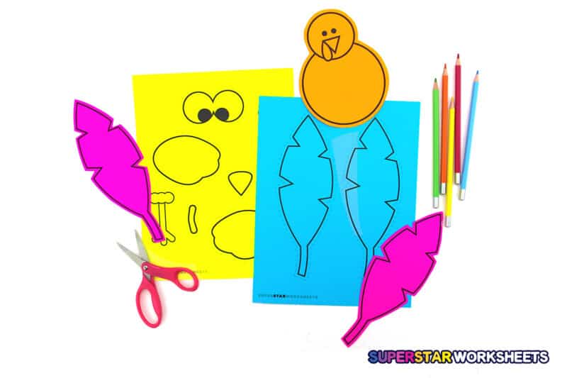Turkey Templates (Free Printables) - Superstar Worksheets