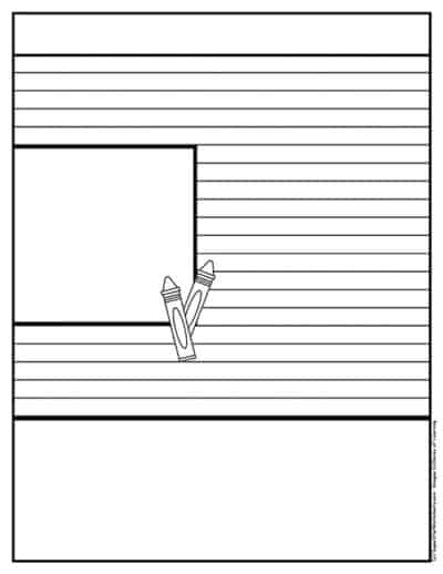 Blank Notebooking Pages - Superstar Worksheets