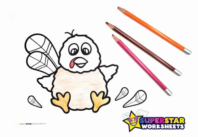 Turkey Coloring Pages (Free Printables) - Superstar Worksheets